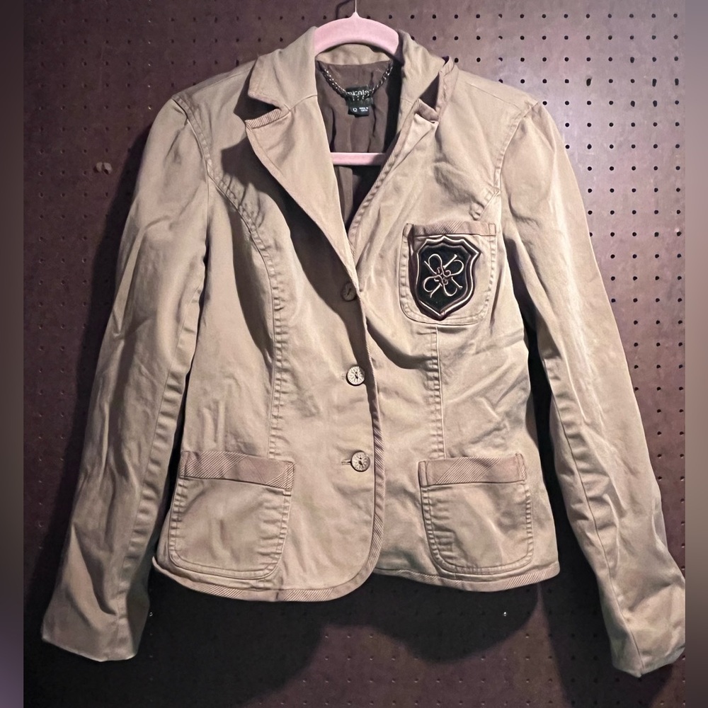 Nicole Miller Uniform Style Blazer - Gem